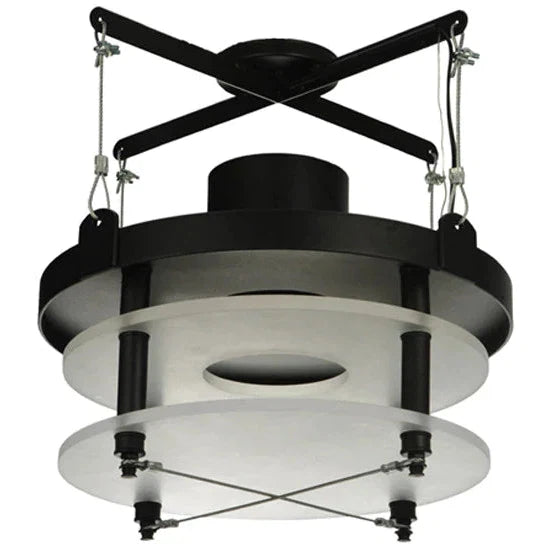 2nd Ave Lighting Atlantis 18" 1-Light E26 Base Contrail Mist Idalight ...