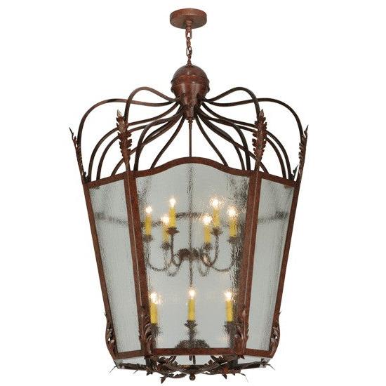 2nd Ave Lighting Citadel 43" Wide 12 LT Pendant in Rusty Nail Finish ...