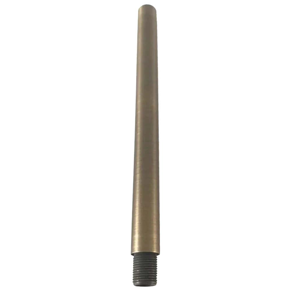 Abba Lighting 12″ Natural Brass Post Extension – Lamps Depot