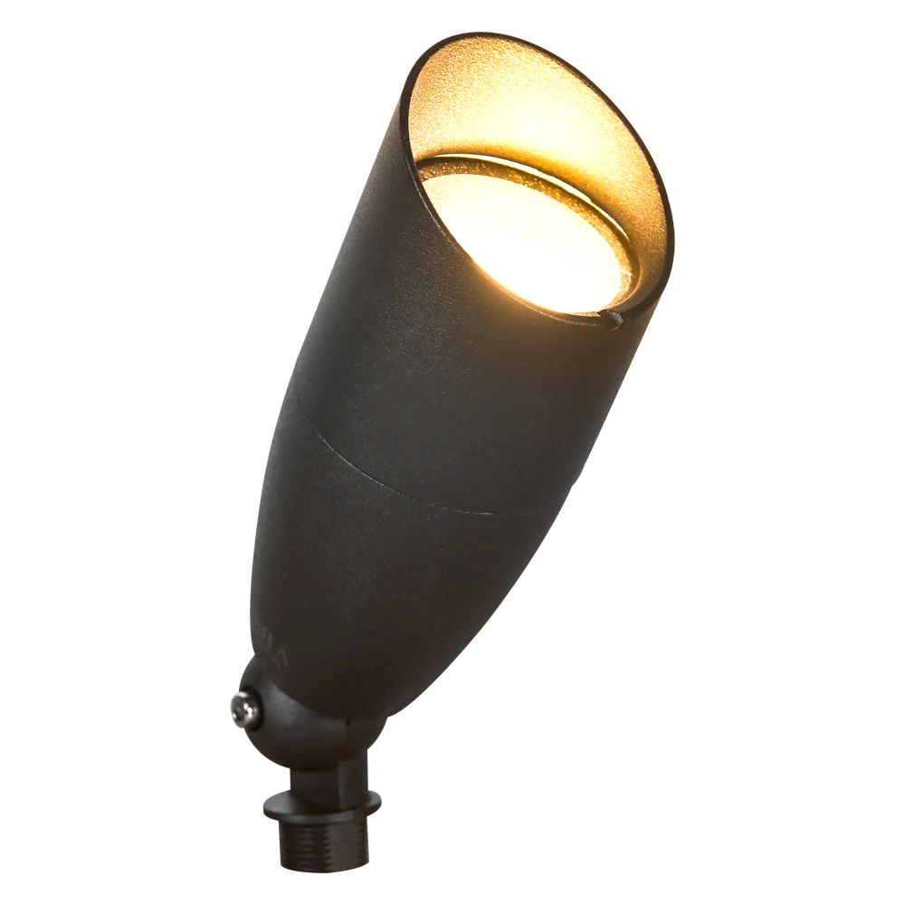 Abba Lighting 12V Low Voltage LED Landscape Aluminum Black Spot Light ...