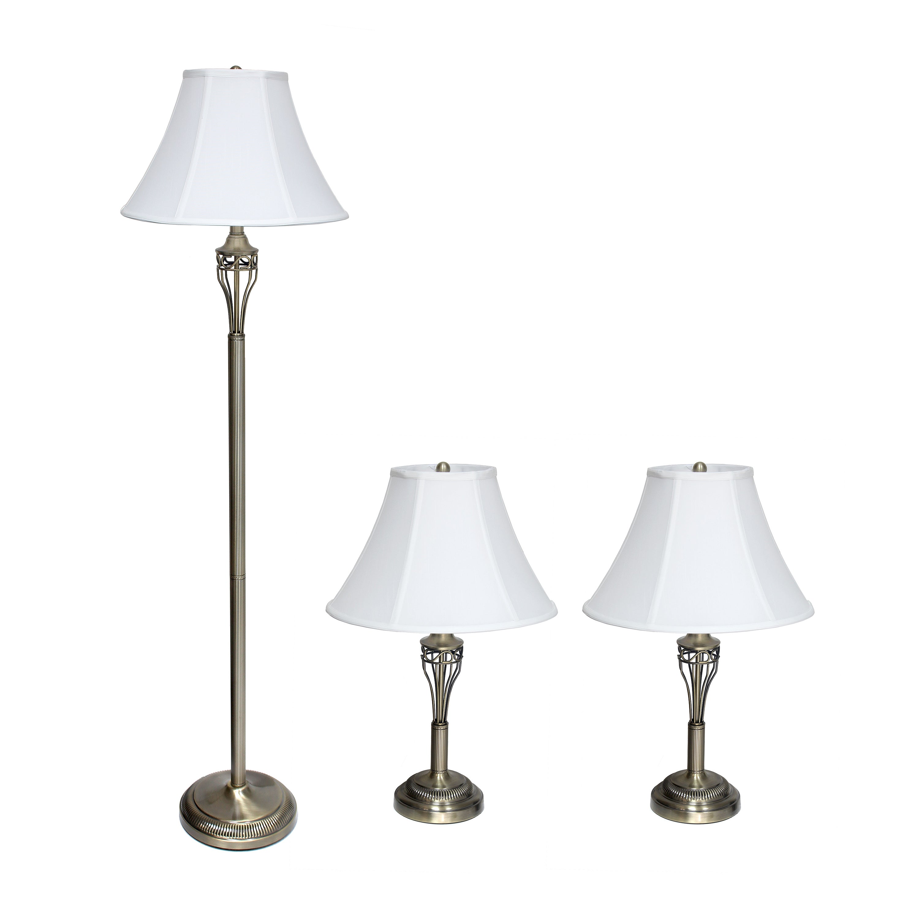 All The Rages Lalia Home Antique Brass Perennial Roma Classic Table ...