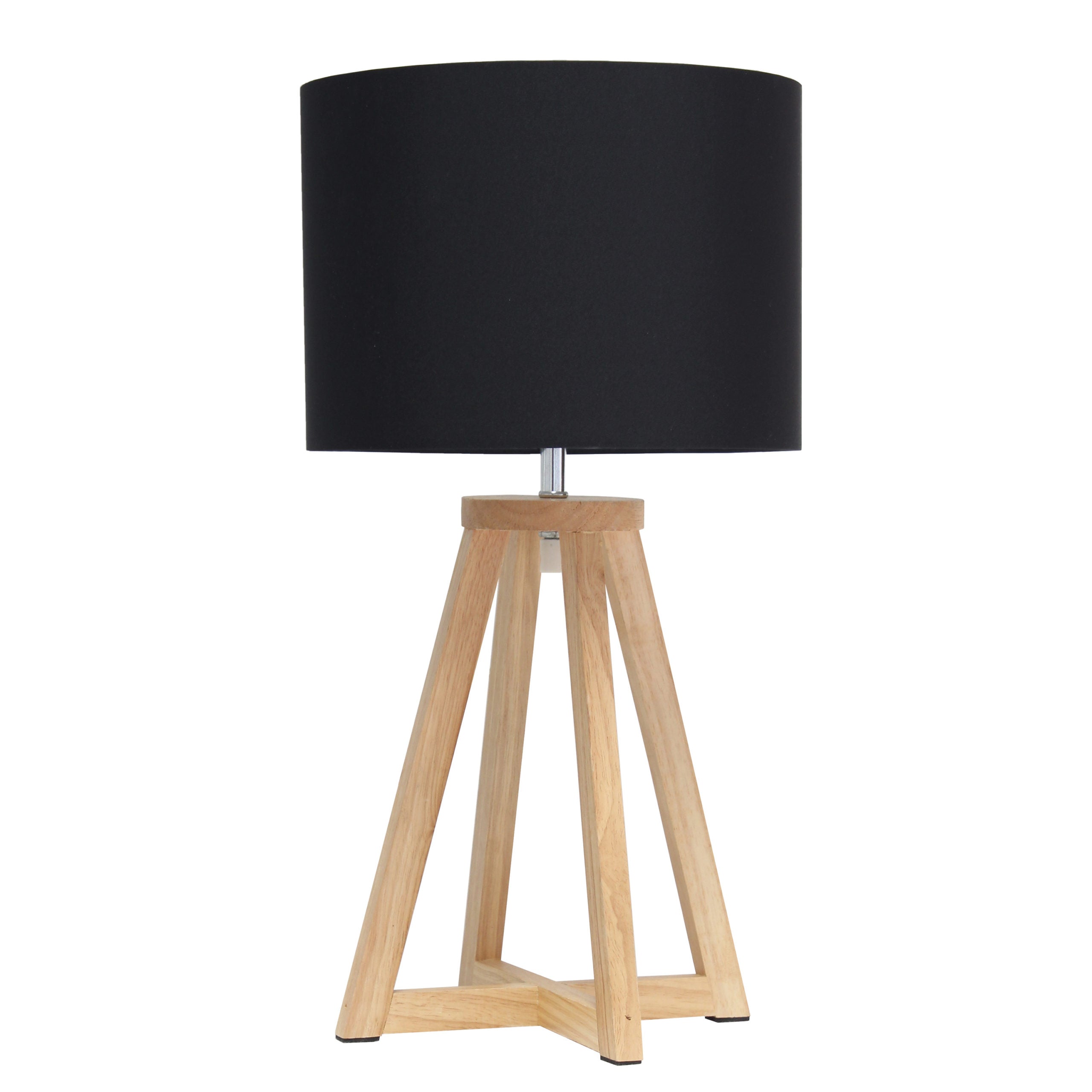 All The Rages Simple Designs Interlocked Triangular Natural Wood And B ...