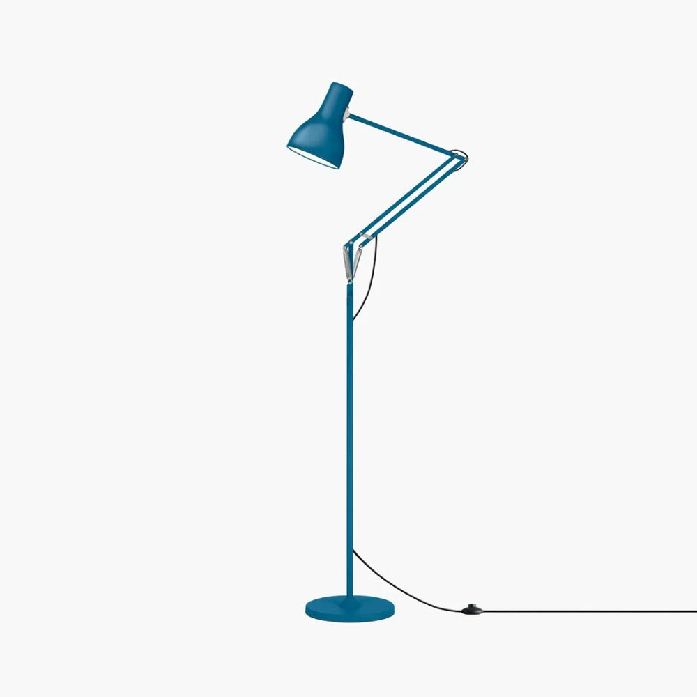 Anglepoise Type 75 Margaret Howell Edition Saxon Blue Floor Lamp ...