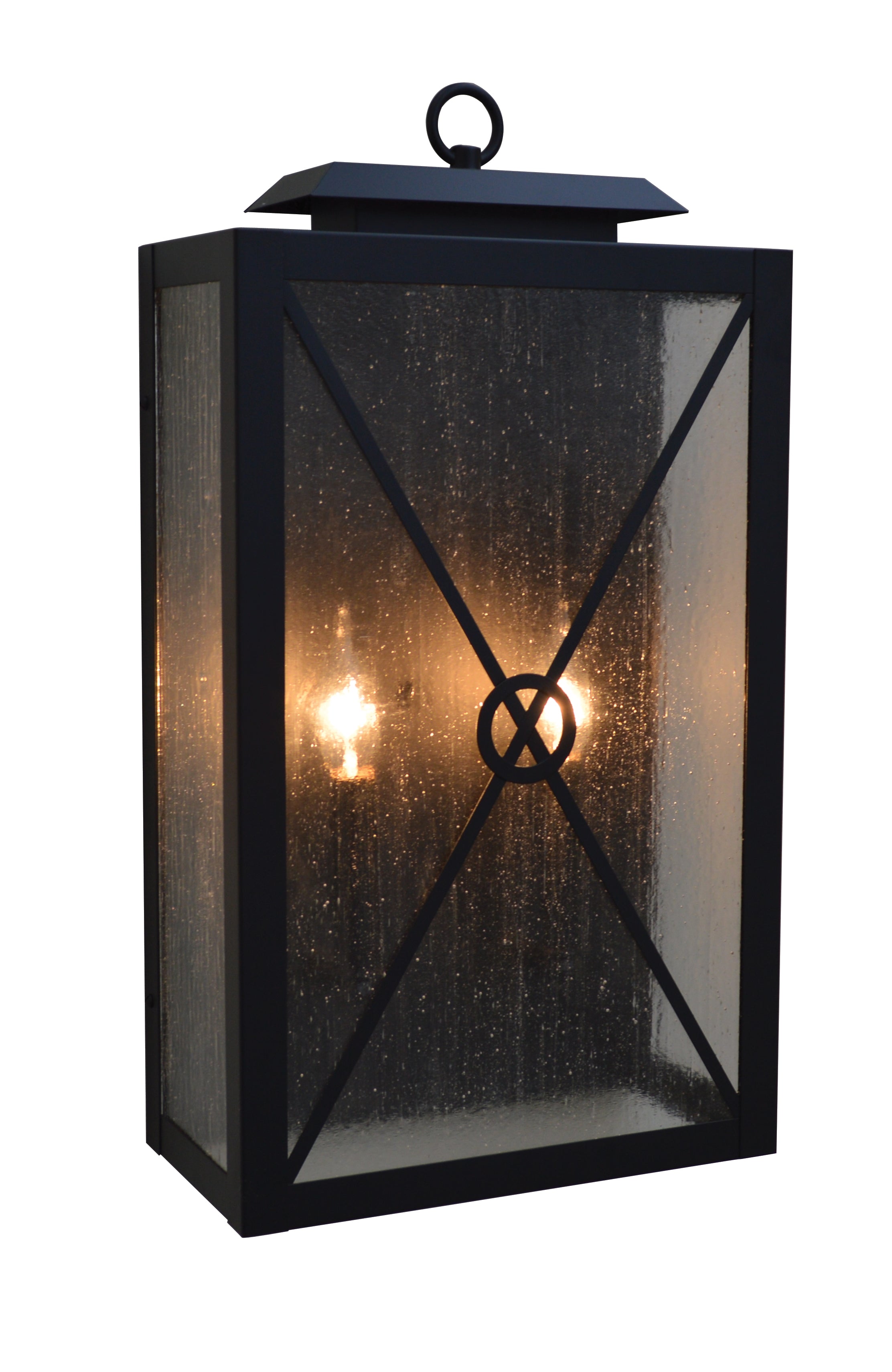 Arroyo Craftsman Exeter 12" Slate Wall Sconce With White Opalescent Gl ...