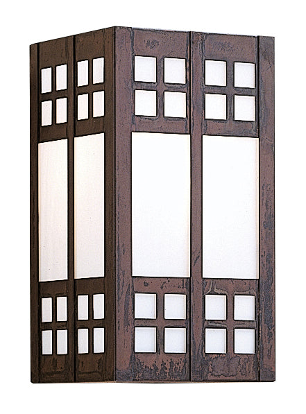 Arroyo Craftsman Glasgow 9" Slate Wall Sconce With Cream Glass – Lamps ...