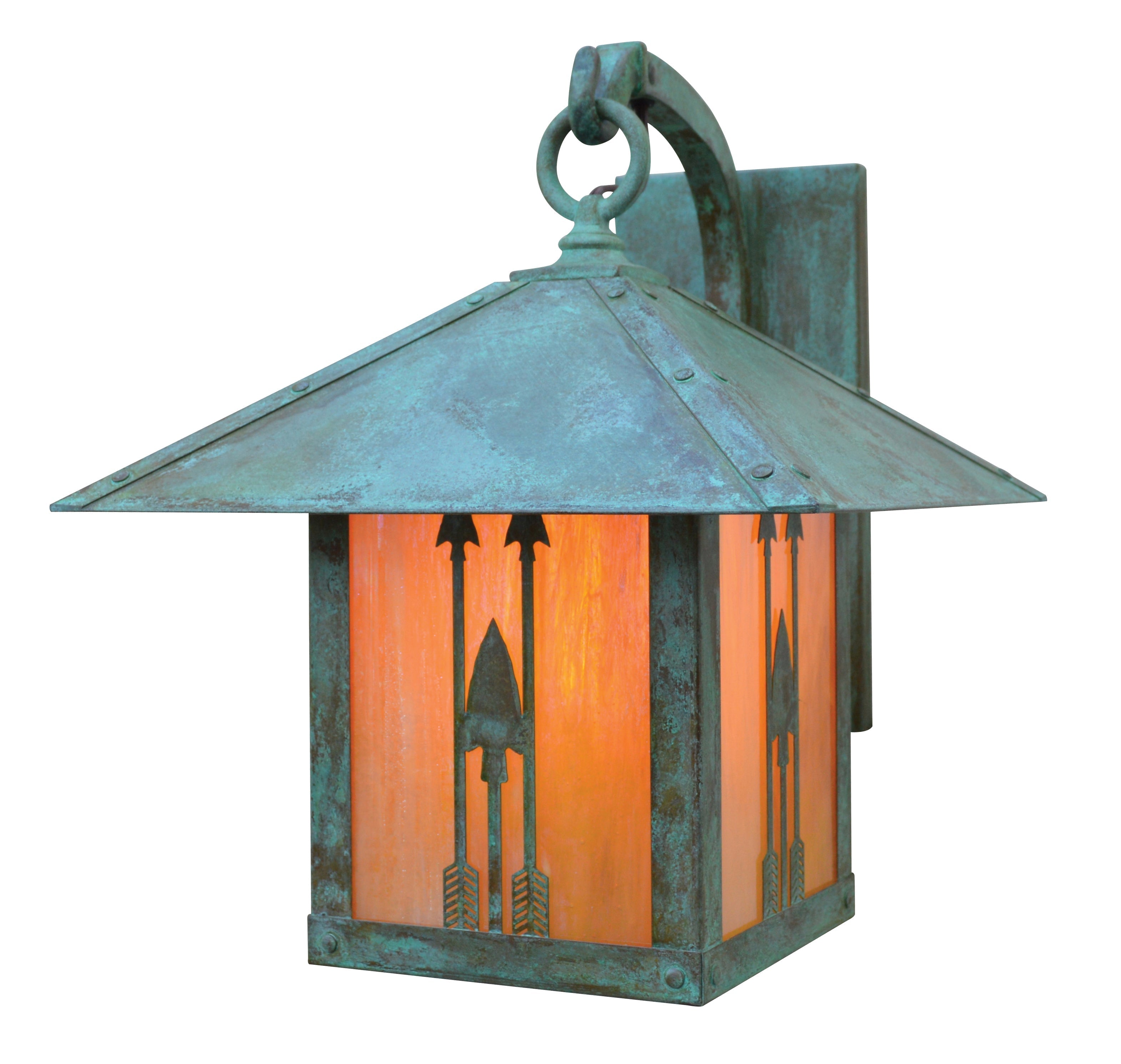 Arroyo Craftsman Timber Ridge 12" Slate Wall Bracket With Frosted Glas ...