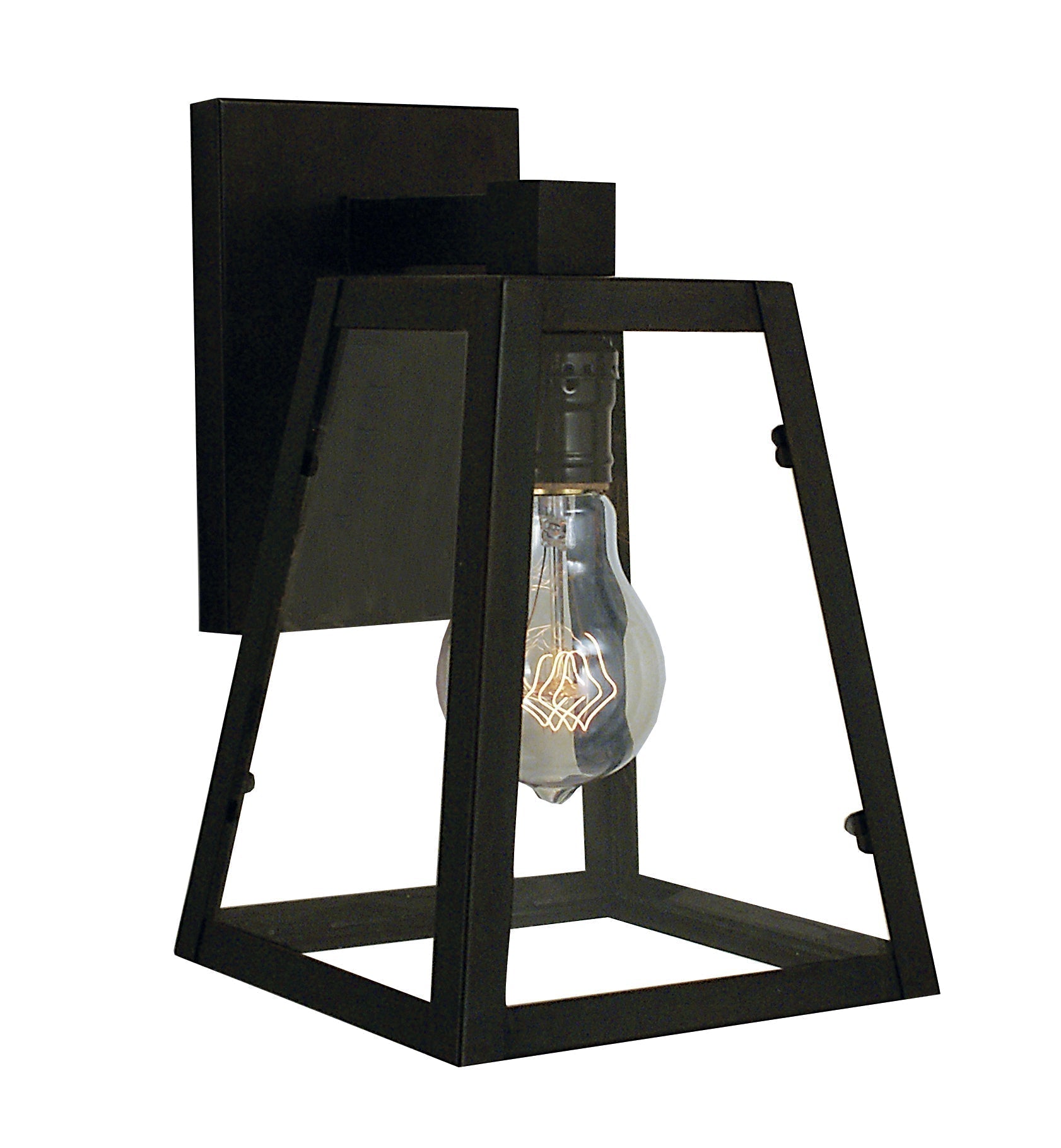 Arroyo Craftsman Vintage 6" Raw Copper Wall Mount With Cream Glass ...