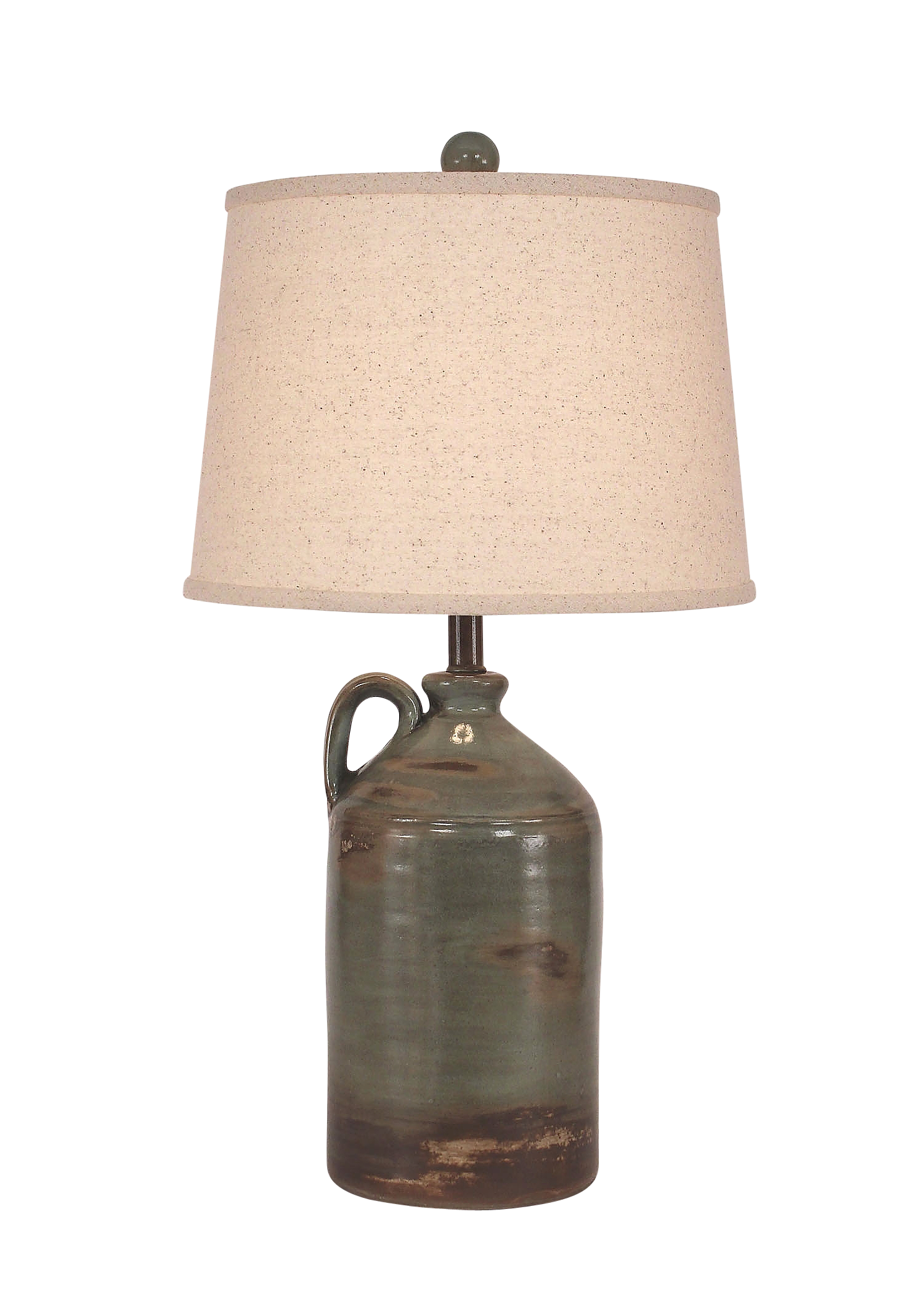 Coast Lamp Manufacturing 28"H Harbor 1-Handle Pottery Jug Table Lamp ...