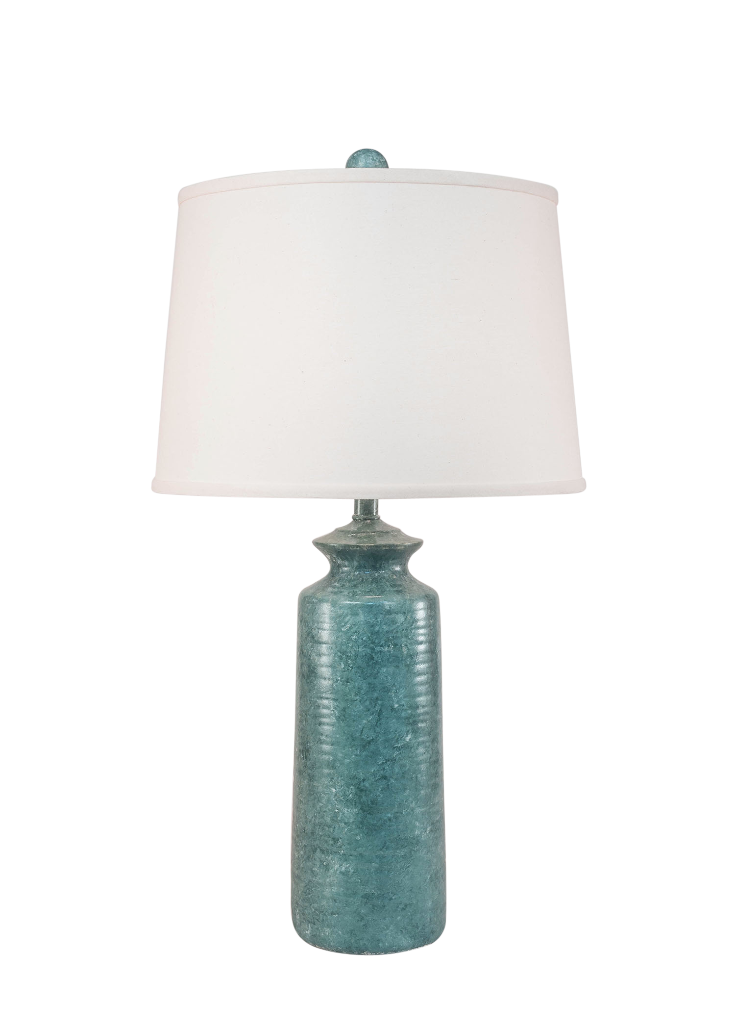 Coast Lamp Manufacturing 30"H Two Tone Riverway Tall Slender Table Lam ...