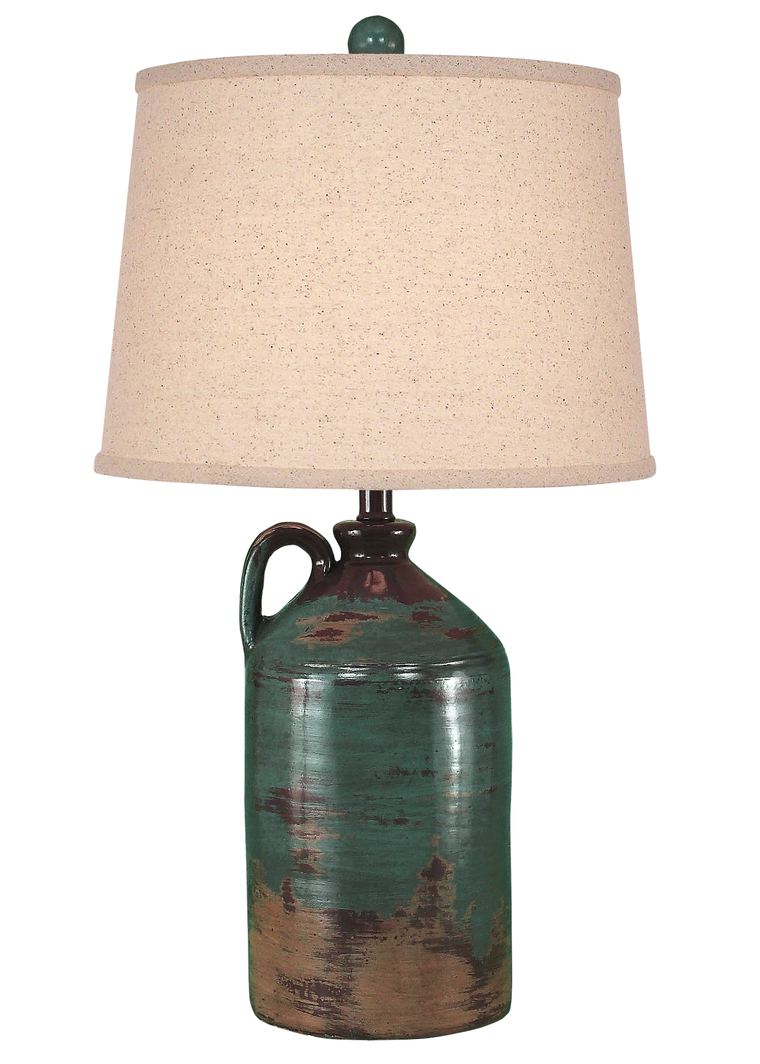 Coast Lamp Manufacturing Casual Living 28"H Harvest 1-Handle Pottery J ...