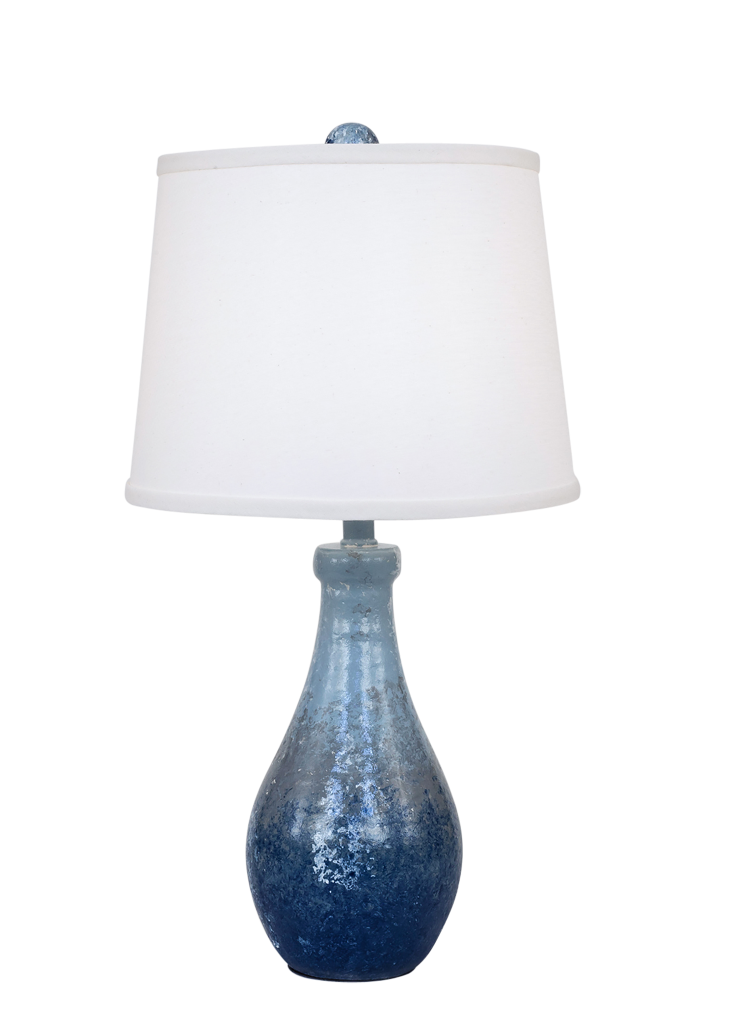 Coast Lamp Manufacturing Coastal Living 18"H Nautical Eggplant Clay Ju ...