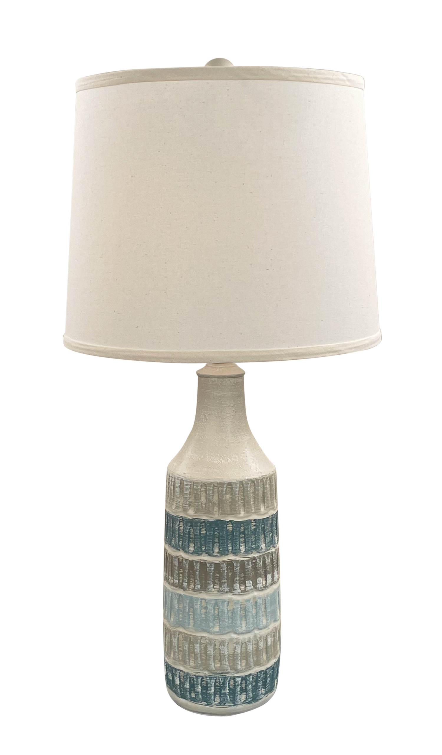 Coast Lamp Manufacturing Coastal Living 30"H Cottage & Seamist Round P ...