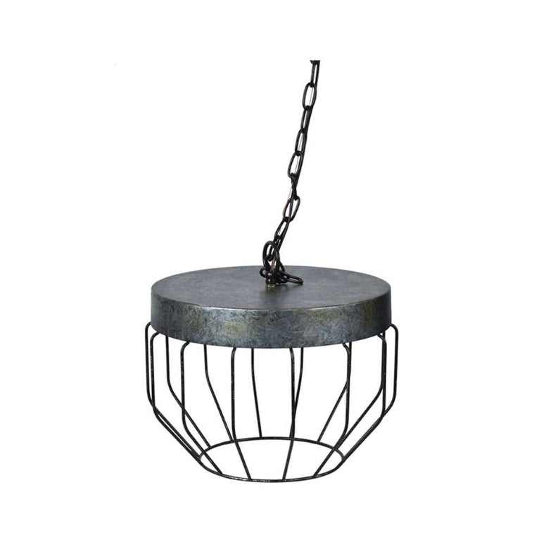 Crestview Collection 10" Transitional Metal Hen House Pendant Lamp In ...