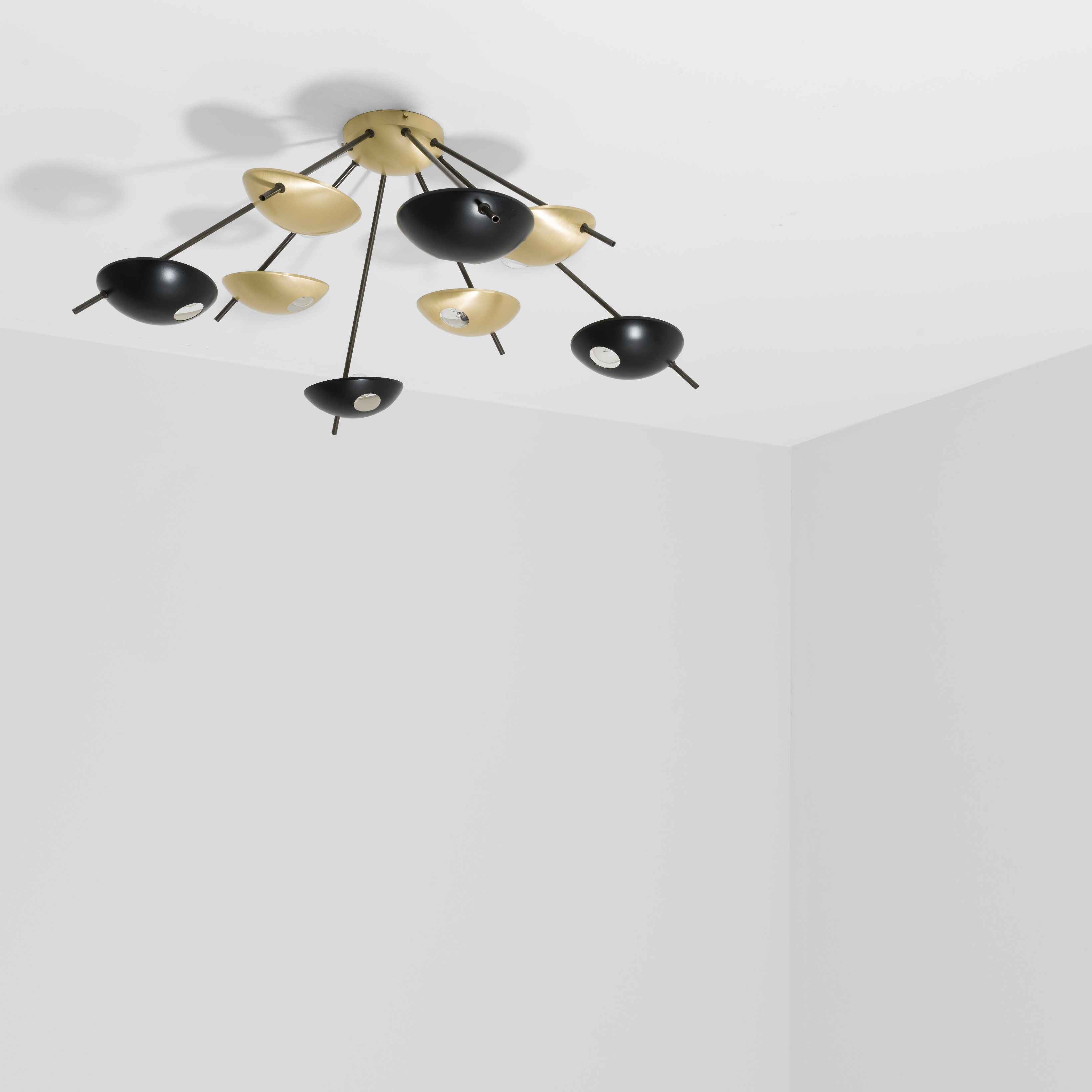 Design for Macha Helios Octo I Ceiling or Wall-Mounted Blackened Eight ...
