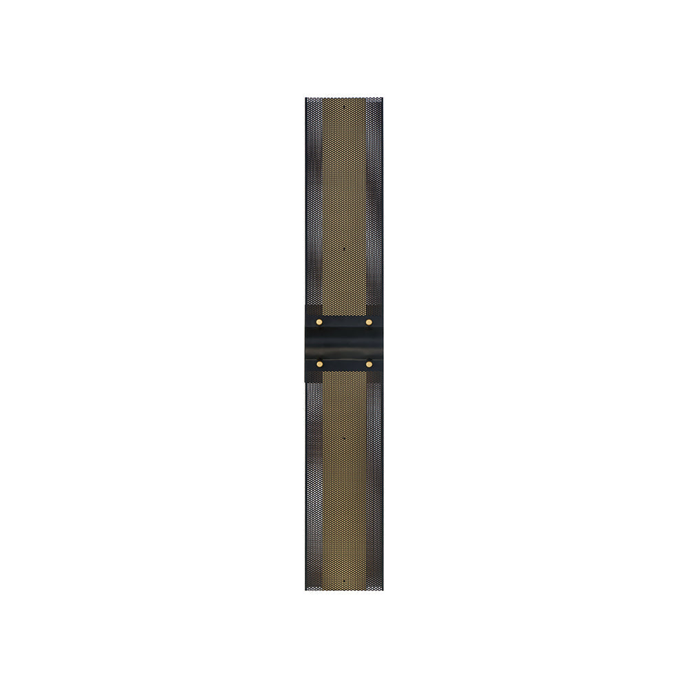 Eurofase Lighting Admiral 31" Rectangular Matte Black/Gold Metal Dimma ...