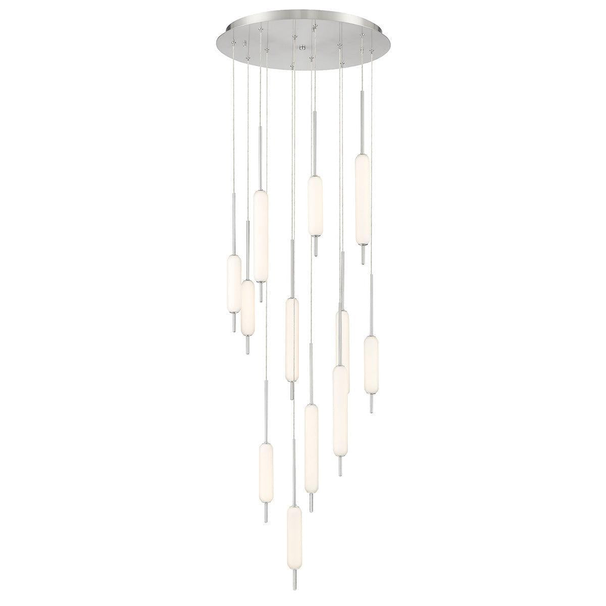 Eurofase Lighting Cumberland 22" 12-Light Dimmable Integrated LED Sati ...