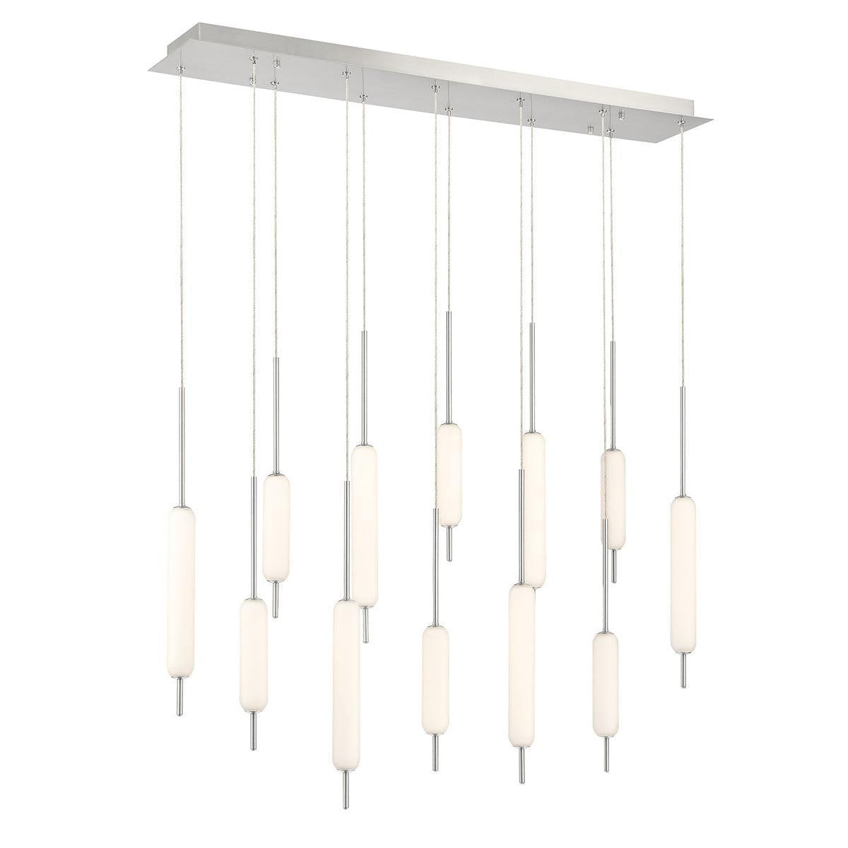 Eurofase Lighting Cumberland 40" 12-Light Dimmable Integrated LED Sati ...