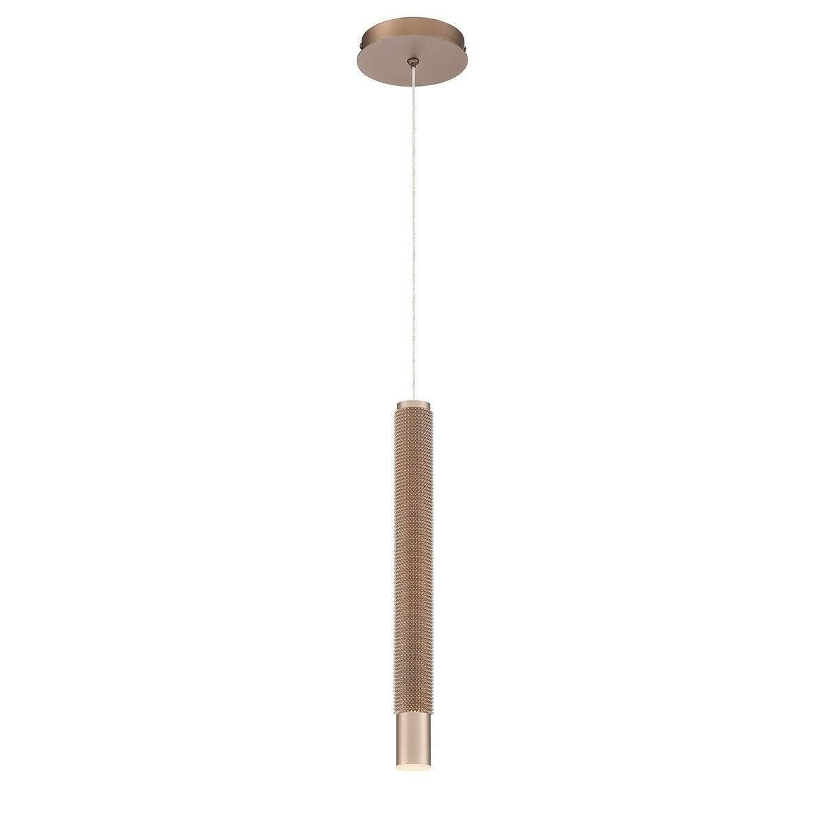 Eurofase Lighting Davenport 2" Integrated LED Champagne Pendant Light ...