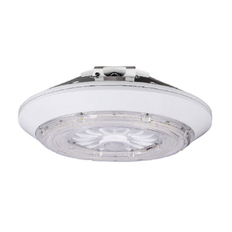 Falkor Industry WSD SERIES - LED Round Canopy Light plus Ambient Up Li ...