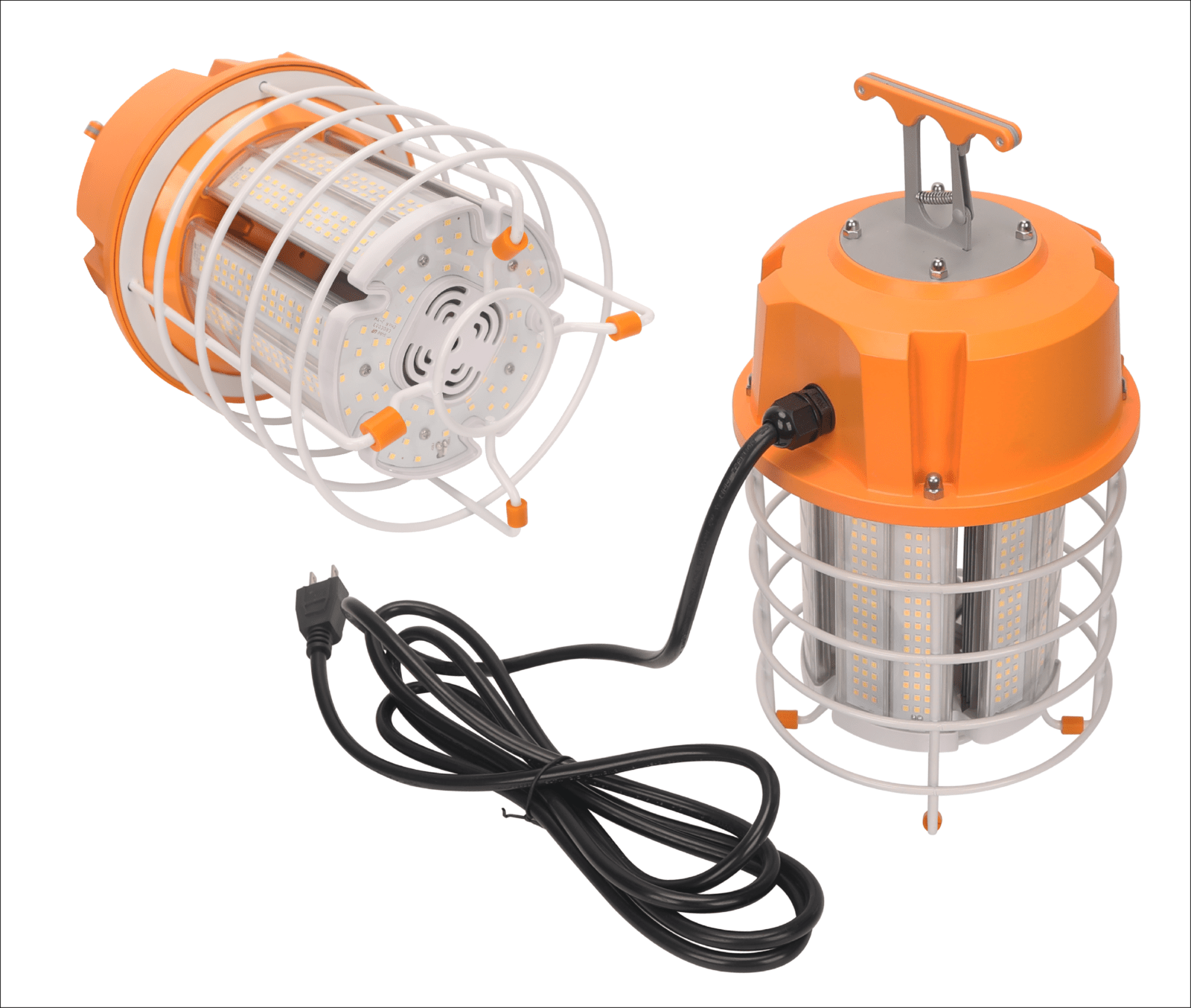 Green Ignite 100W LED Temporary Work Light With Pre-Installed Motion S ...