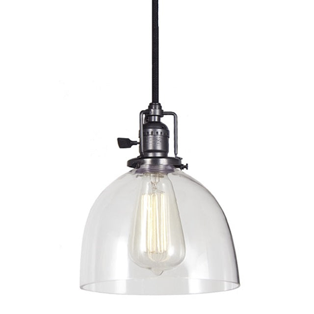 JVI Designs Union Square Madison Gun Metal 1-Light Hanging Pendant Lig ...