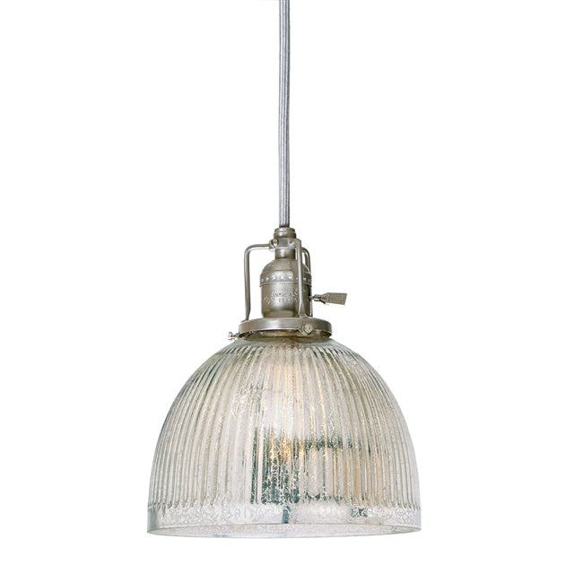 JVI Designs Union Square Madison Satin Nickel 1-Light Hanging Pendant ...