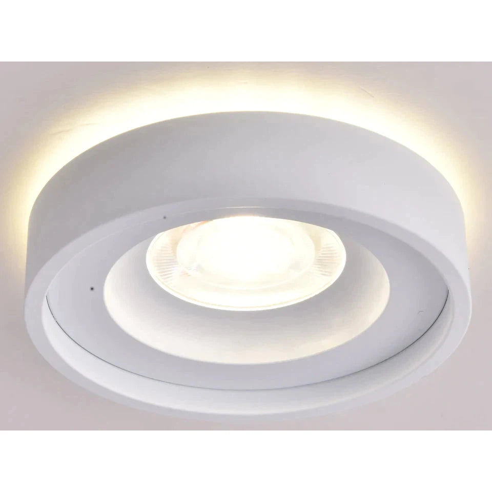 Lifegard Lighting Up/Down Series Round 6W Fixed Mount Built-in LED Tur ...
