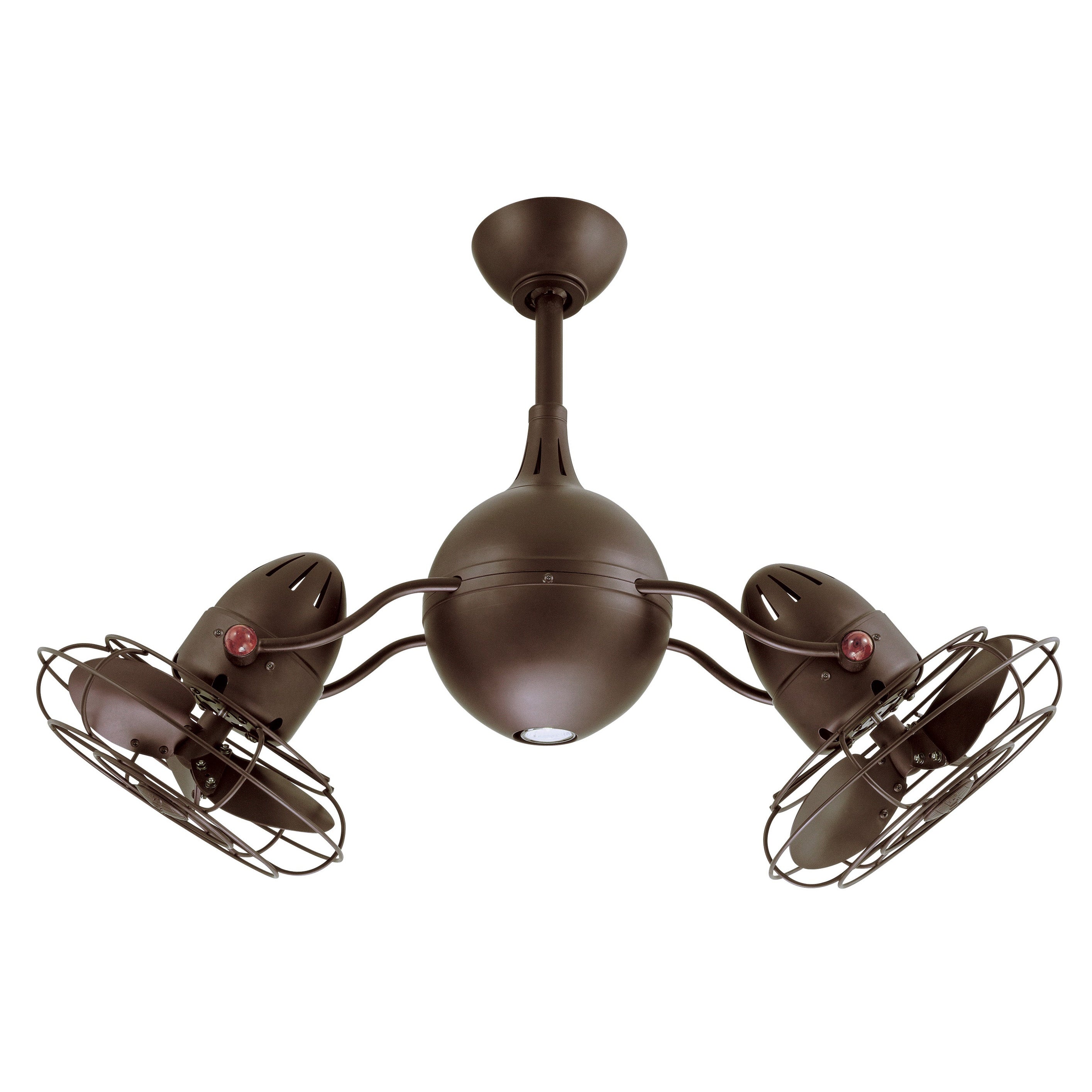 Matthews Fan Company Atlas Acqua 38" Dual Rotational Ceiling Fan With ...