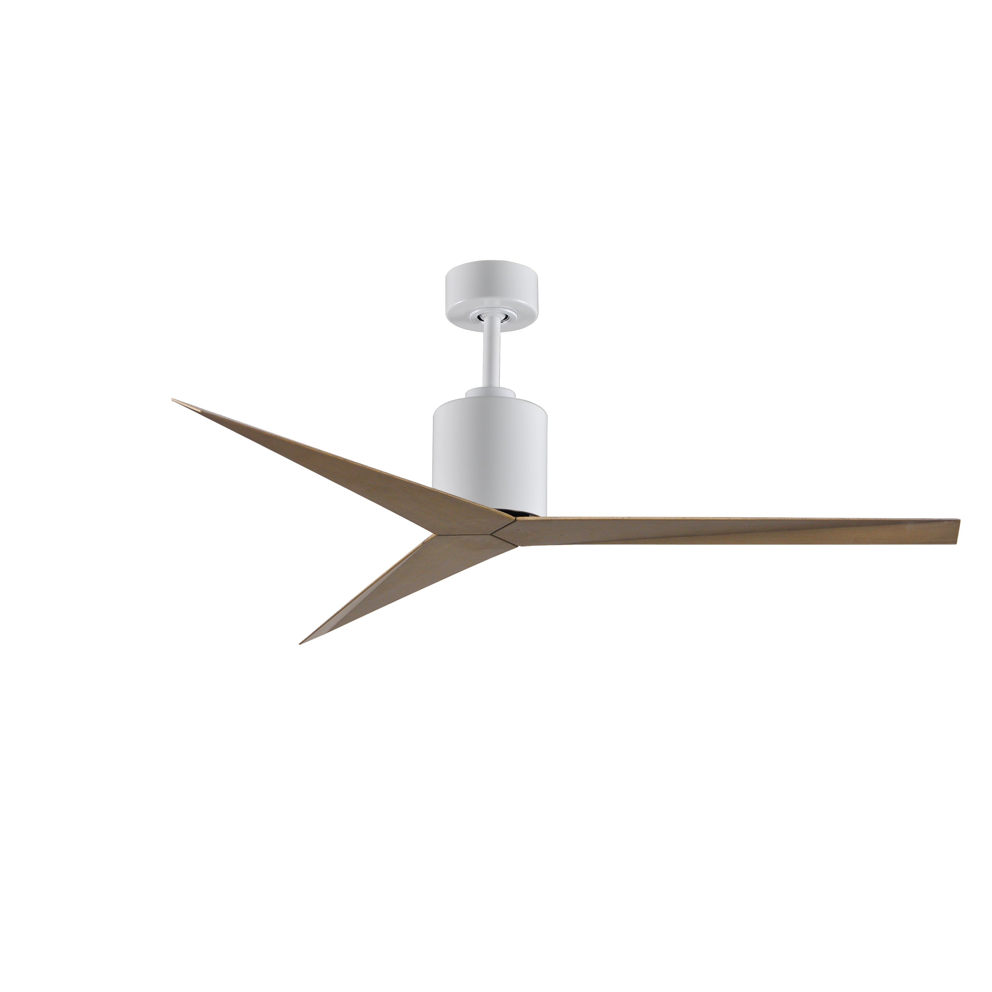 Matthews Fan Company Atlas Eliza 56" Gloss White Ceiling Fan With ABS ...