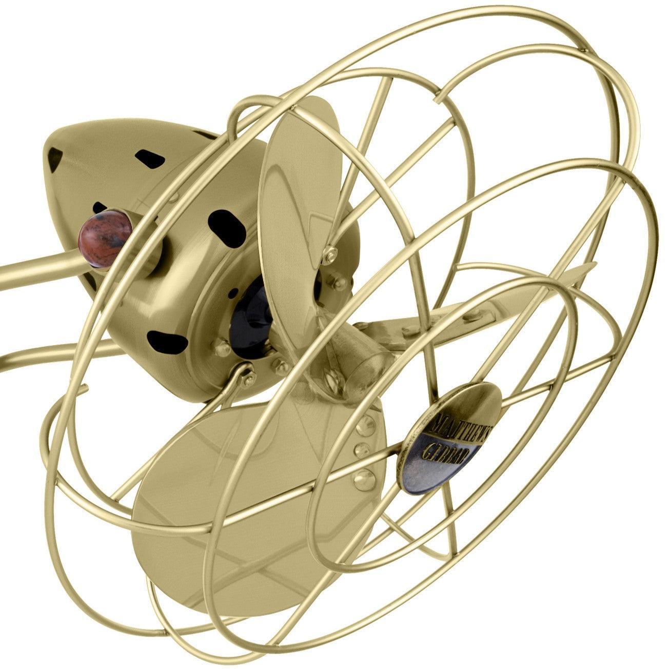 Matthews Fan Company Matthews-Gerbar 13" Aluminum Fan Head With Decora ...