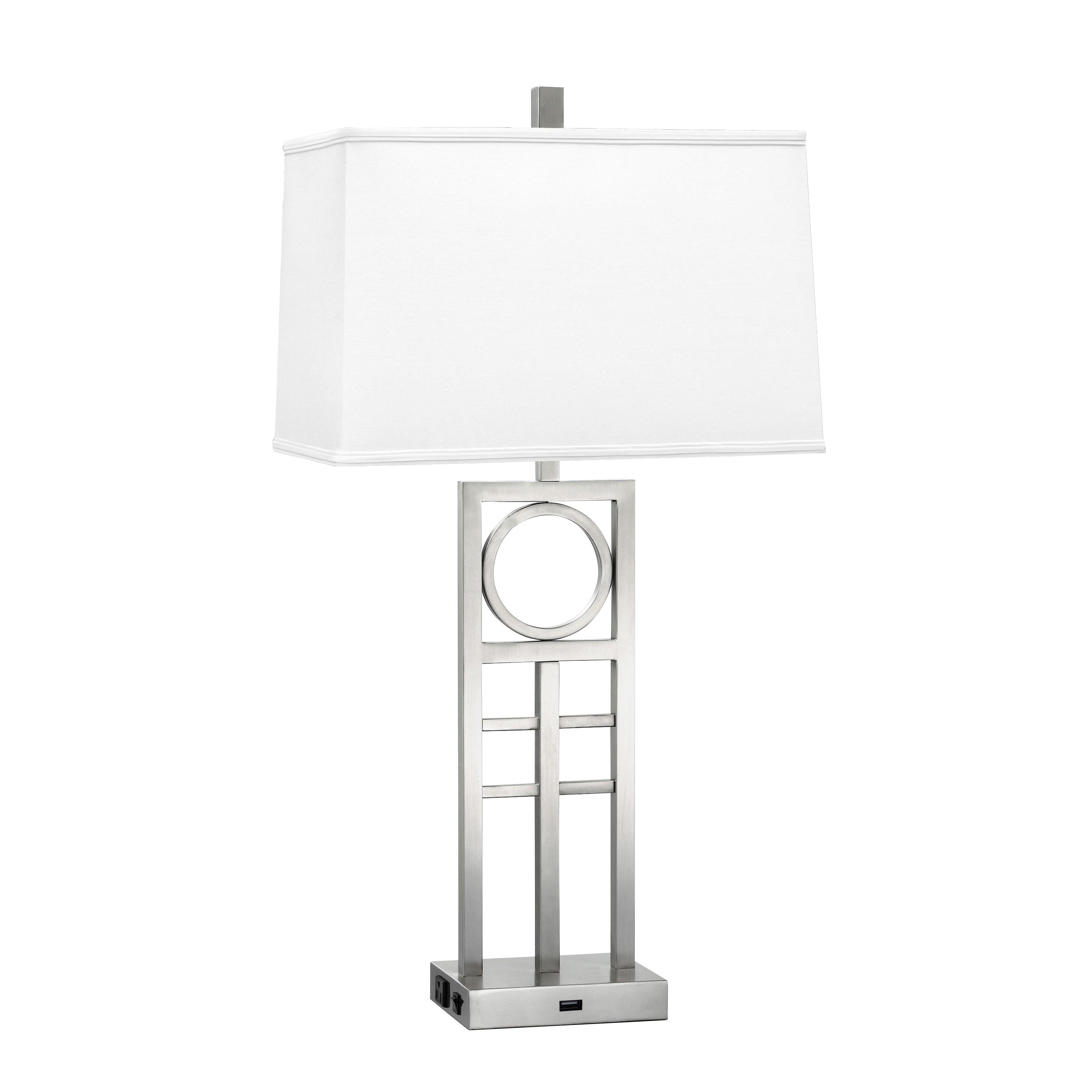 Medallion Lighting Corporation 29" Geometrics Twin-light Double Nights ...