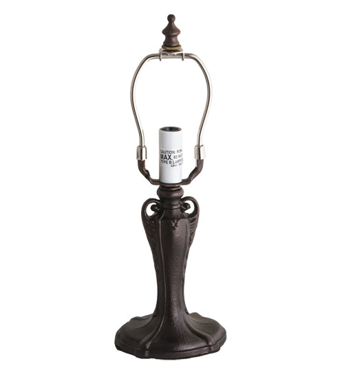 Meyda Lighting 7" Mahogany Bronze Leaf Handle Table Lamp Base – Lamps Depot