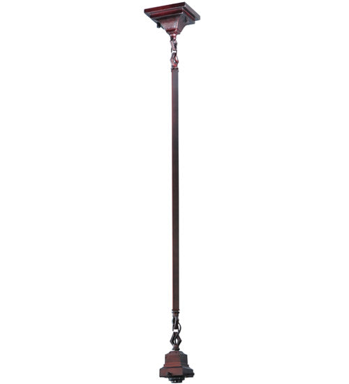 Meyda Lighting Bungalow 42" Mahogany Bronze Pendant Light Hardware ...