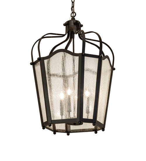 Meyda Lighting Citadel 22" 4-Light Oil Rubbed Bronze Pendant Light Wit ...