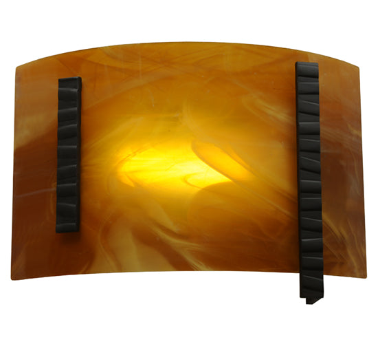 Meyda Lighting Metro Fusion 12" LED Oil Rubbed Bronze Park City Wall S ...