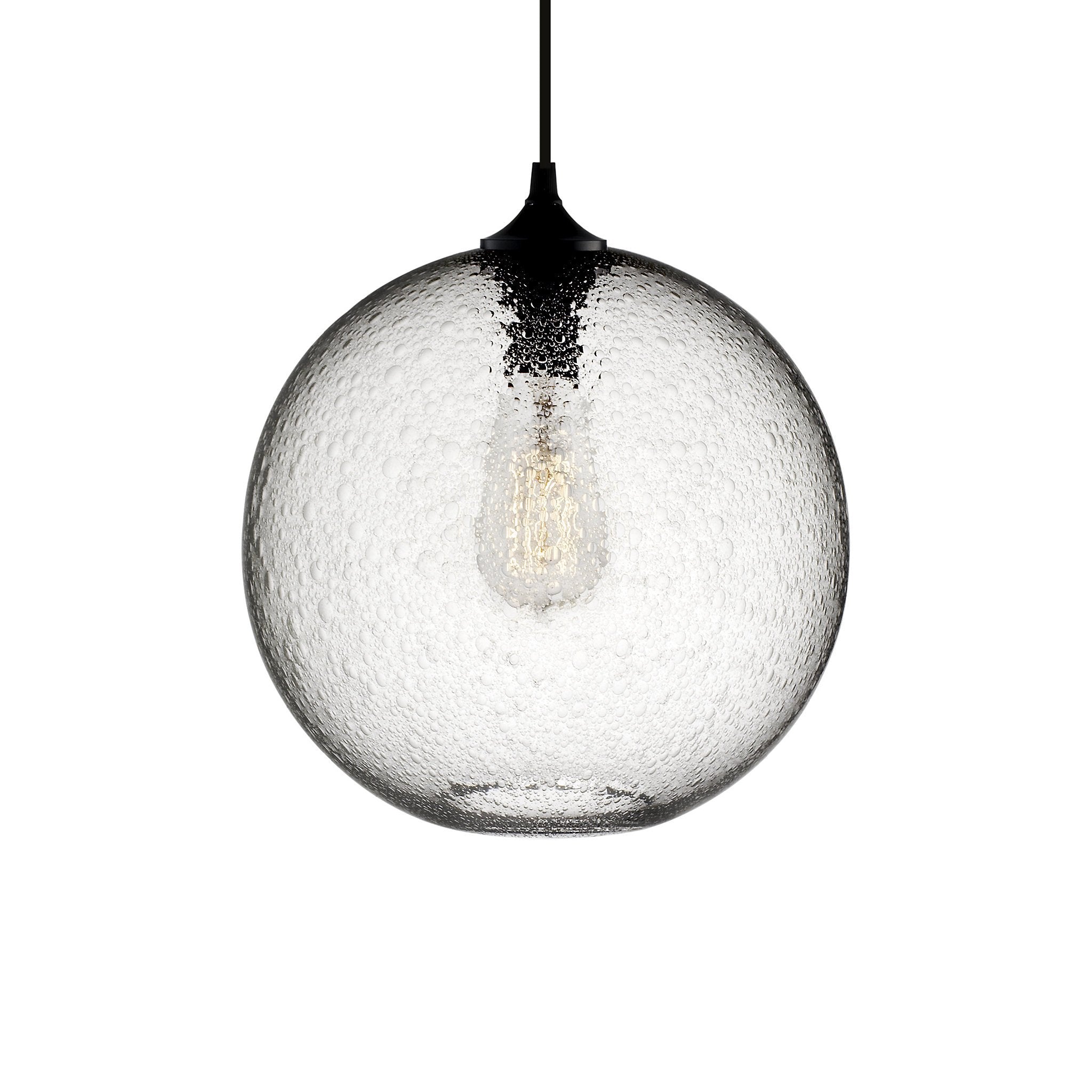 Niche Modern Solitaire 10" Dimmable LED Edison Bulb Pendant Light With ...