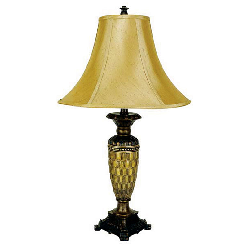 Ore International 28"H Classic Small Table Lamp In Honey Gold – Lamps Depot