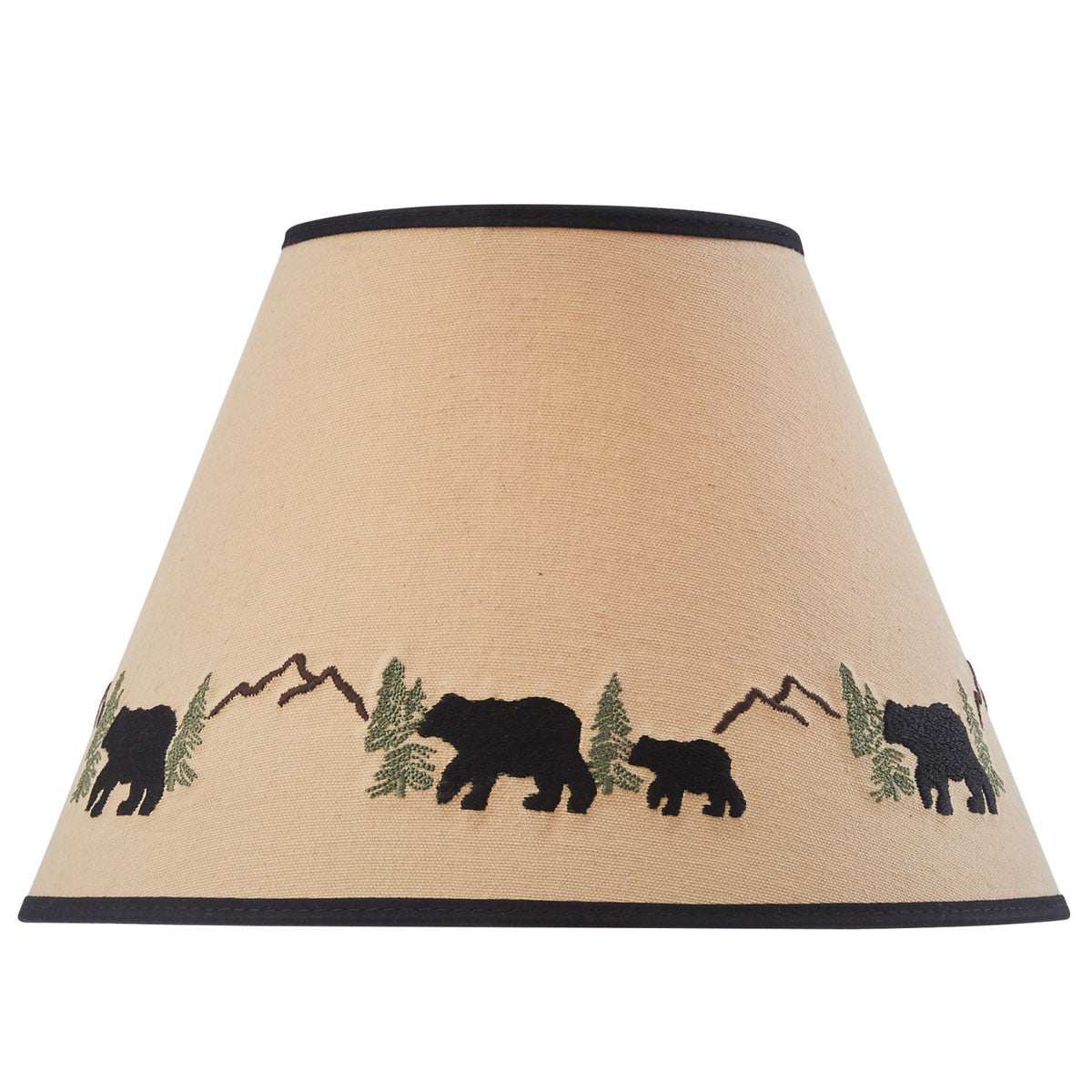 Park Designs Black Bear Embroidered 12" Lamp Shade – Lamps Depot