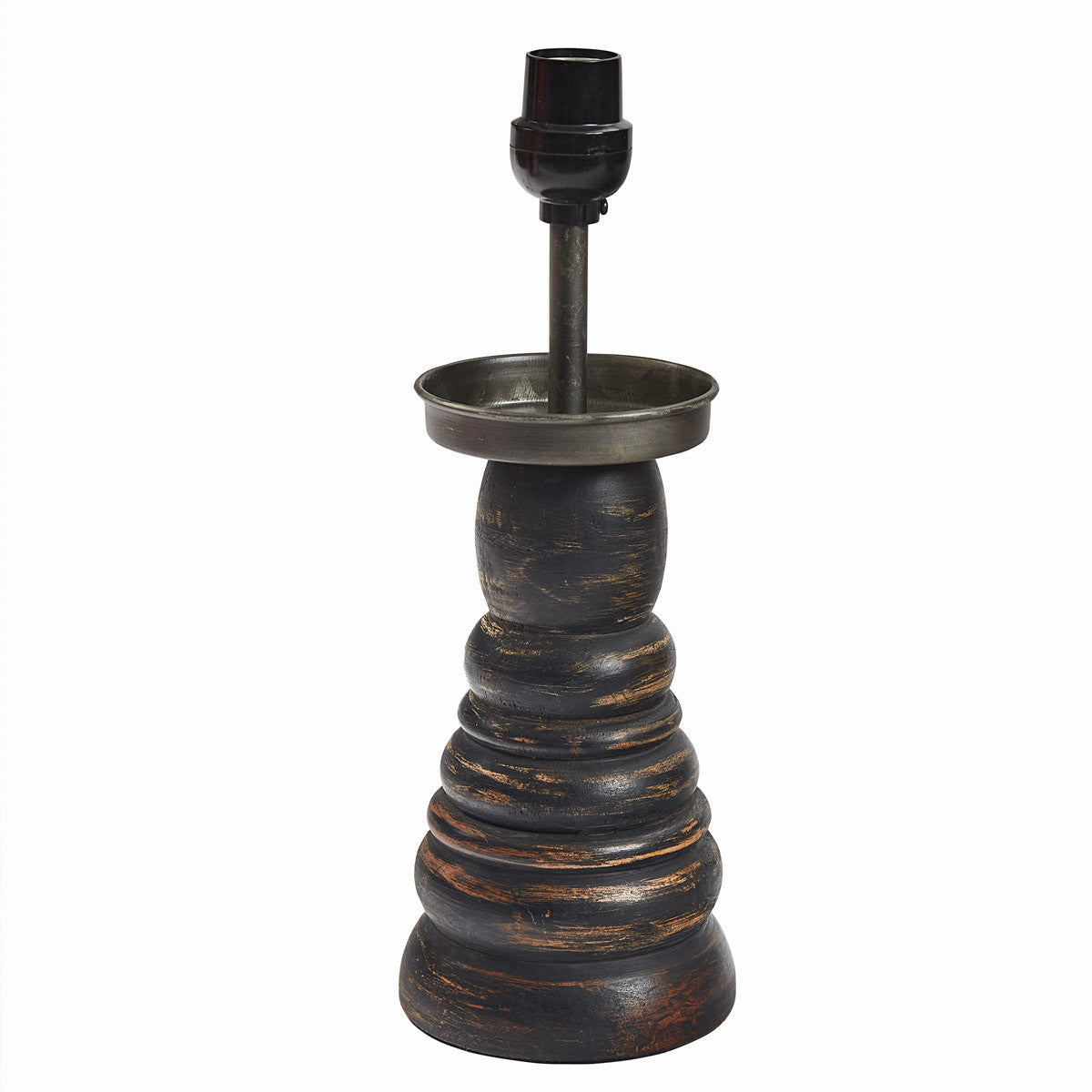 Park Designs Farmhouse Star Black Pillar Holder 13" Lamp Base – Lamps Depot