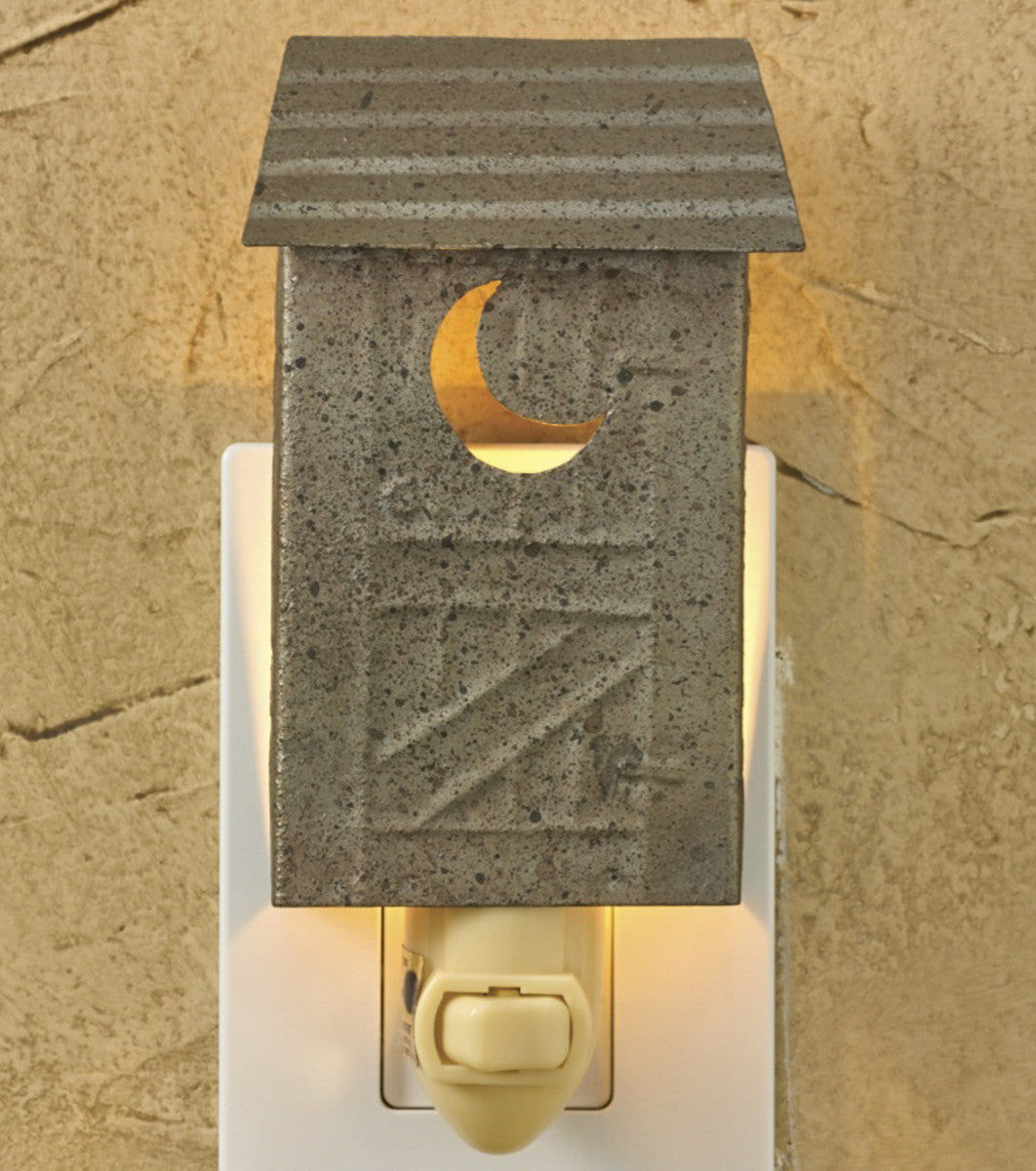 Park Designs Outhouse 5" x 3" x 1" Night Light – Lamps Depot