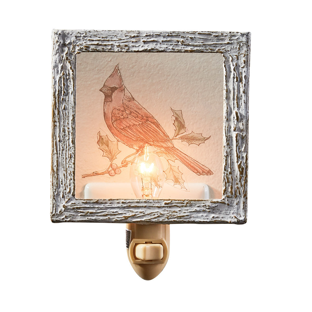 Park Designs Wild and Beautiful Cardinal 5" x 5" x 2" Night Light ...