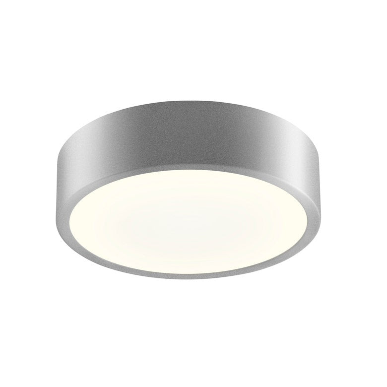 SONNEMAN Pi 8" Round LED Bright Satin Aluminum Metal and Acrylic Shade ...