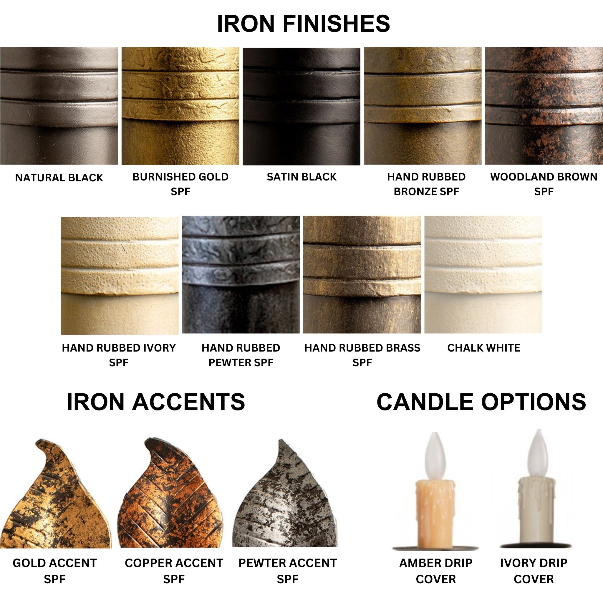 Stone County Ironworks Cedarvale 32" 8 Arm Woodland Brown Iron Chandel ...