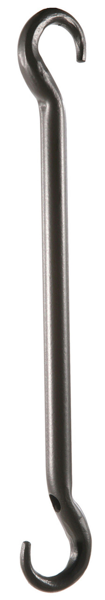 Stone County Ironworks Hollow 12" Chalk White Iron Extender Hook With ...