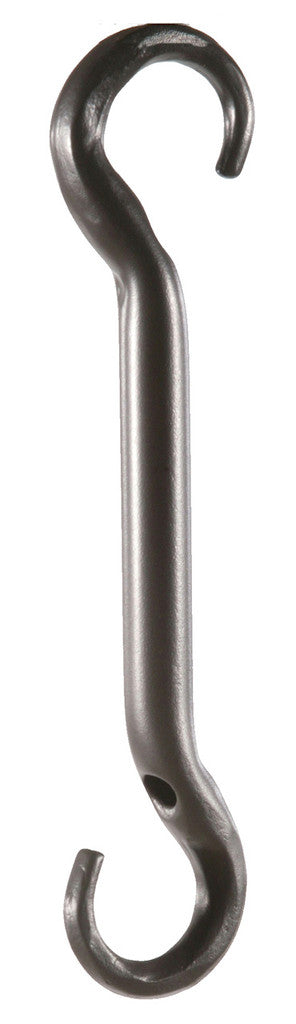 Stone County Ironworks Hollow 8" Natural Black Iron Extender Hook With ...