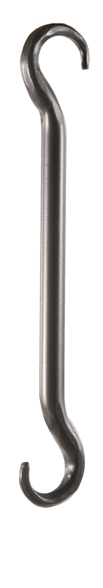 Stone County Ironworks Solid 10" Satin Black Iron Extender Hook With C ...
