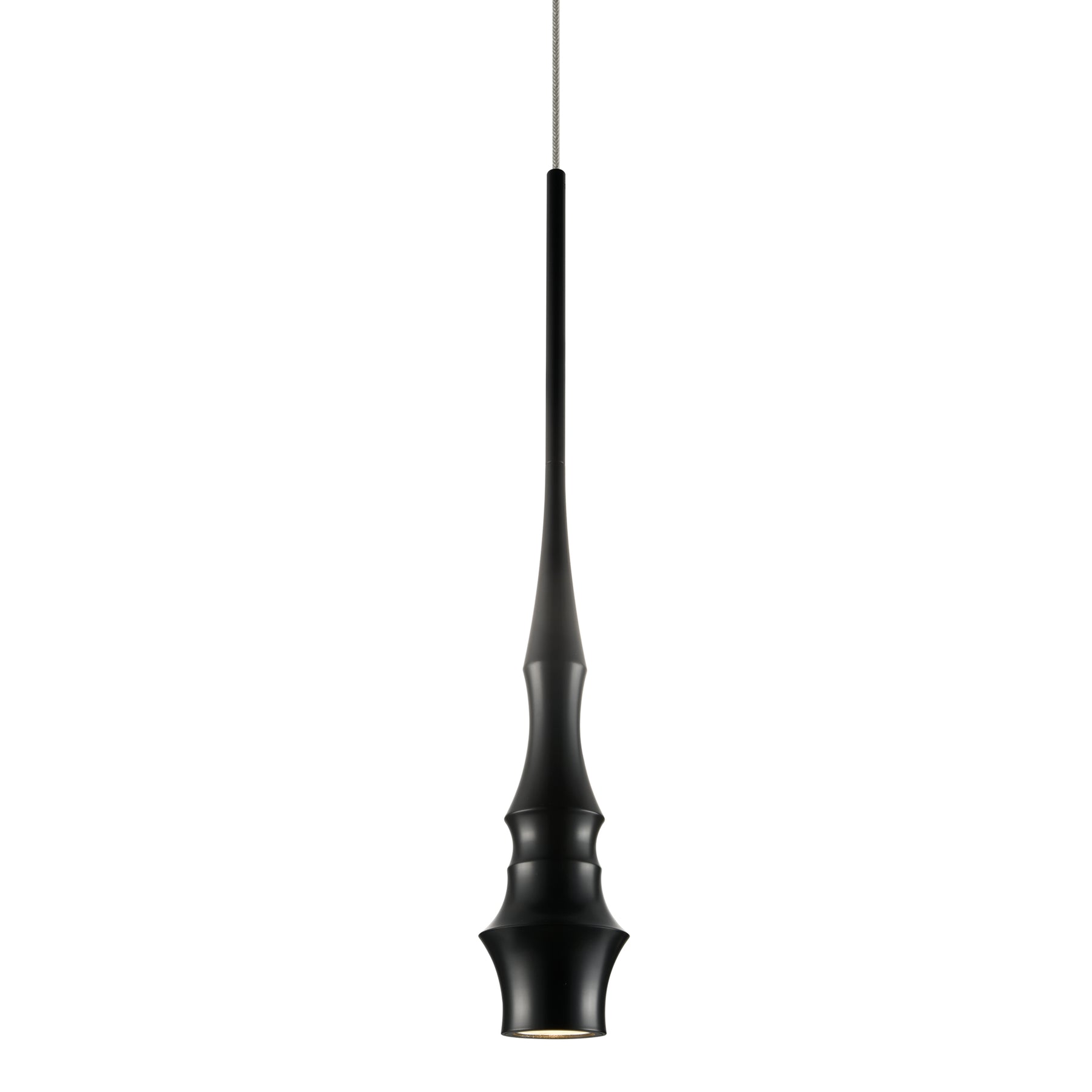 VONN Polaris 5" Black VMP26610BL Integrated LED Height Adjustable Pend ...