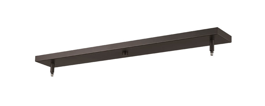 Z-Lite 5" Multi Point Canopy Bronze Steel 2-Light Ceiling Plate – Lamps ...